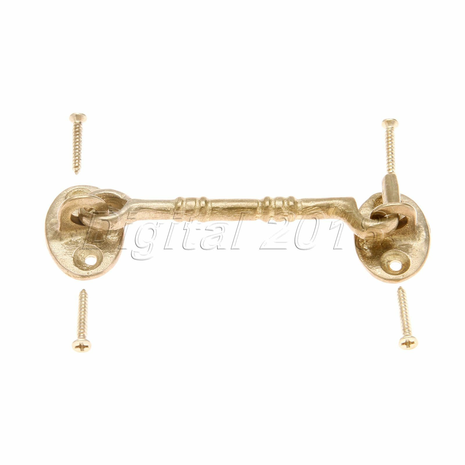 Fasteners Cabinet Wind Latches Windows Doors Hook Chinesse Style Brass ...