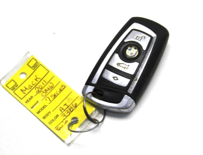 BMW F13 F10 F01 F36 F25 KEYLESS REMOTE KEY FOB 01104444444 OEM 83K for ...