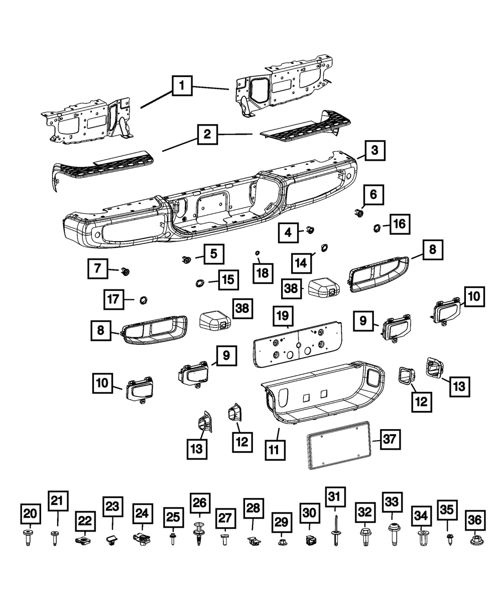 Genuine Mopar Stud 68353367AA for sale online | eBay
