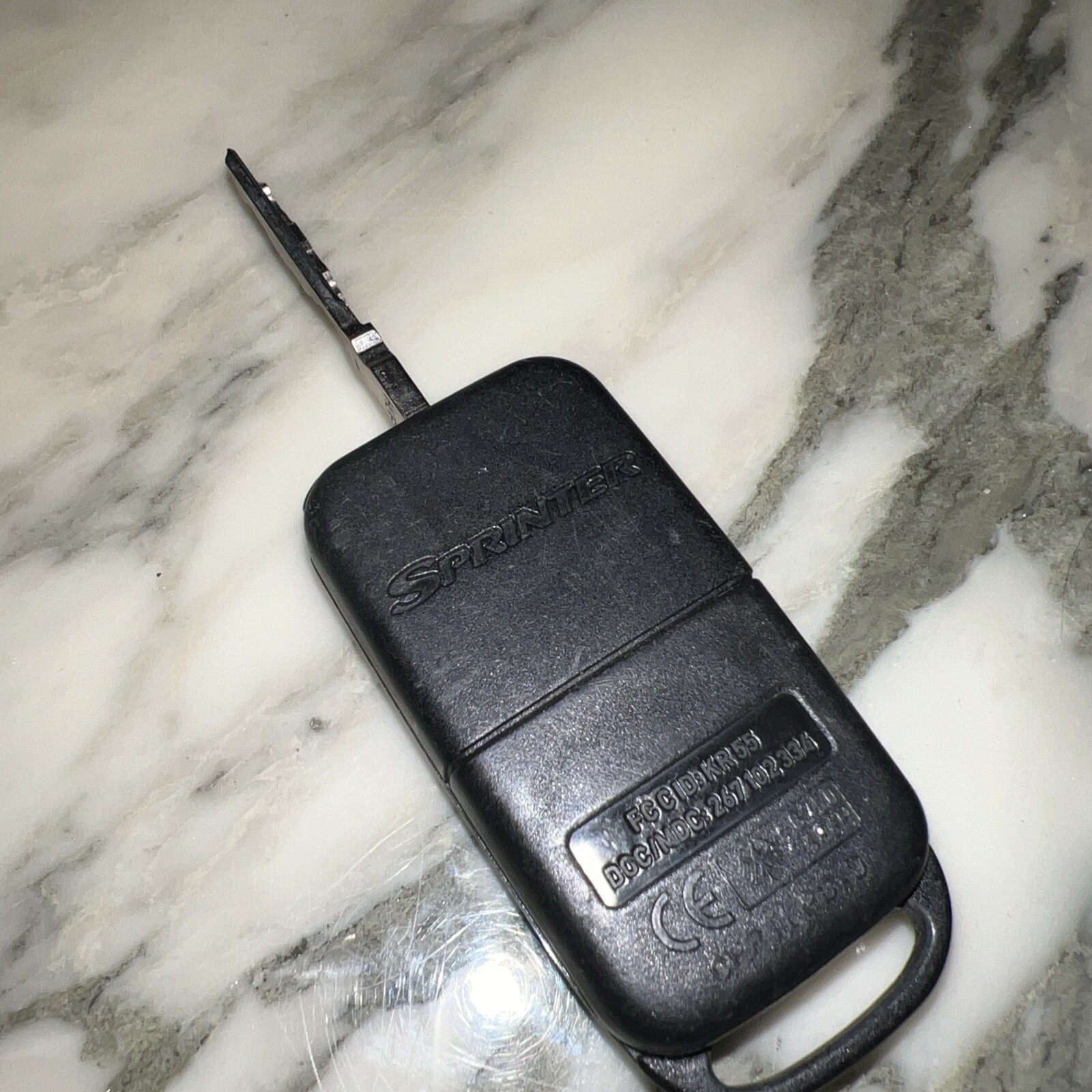 Mercedes-Benz SPRINTER 3 Button Remote Key Fob FCC ID Kr 55 for sale ...