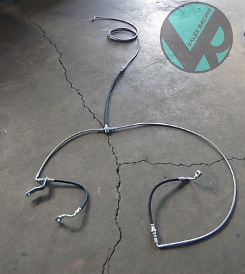1999-2002 Chevy Silverado 1500 Stainless Rear Brake Line Replacement ...