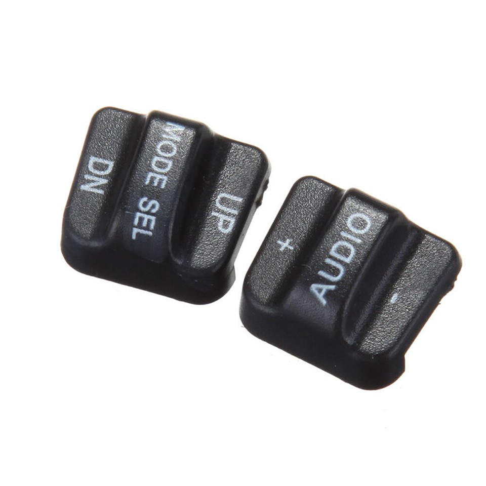 Black 10x Hand Control Switch Housing Button Cap for Harley Electra ...