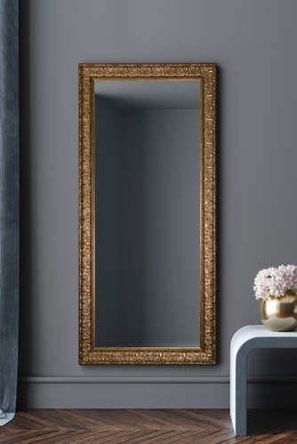 Extra Large Mirror Gold Ornate Leaner-Wall 168x77cm Antique Style ...