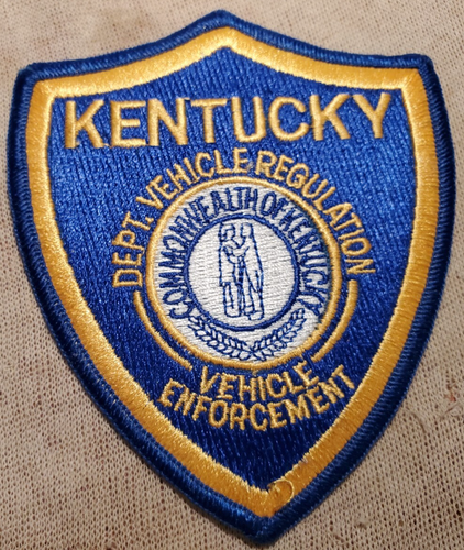 KY Kentucky Dept. of Vehicle Regulation Vehicle Enforcement Patch | eBay UK