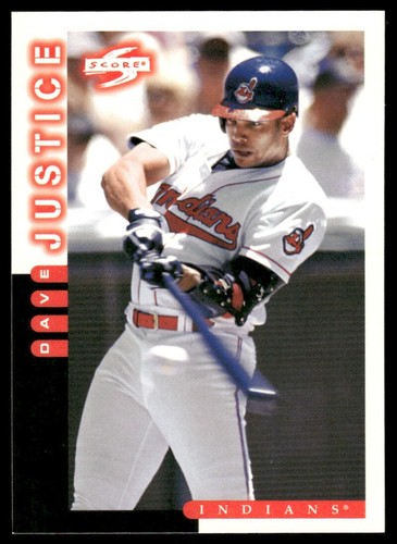 1998 Score #136 David Justice Cleveland Indians | eBay