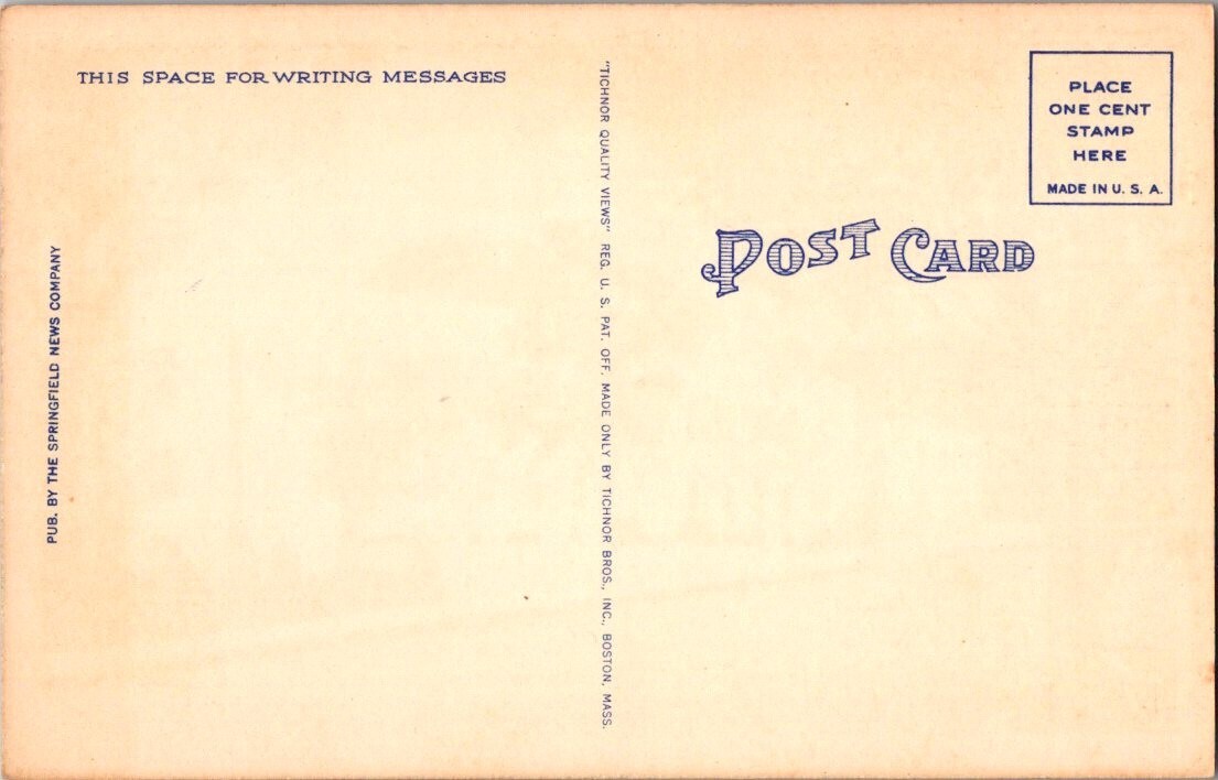 postcard Monarch Life Insurance Building Springfield Massachusetts B1 ...