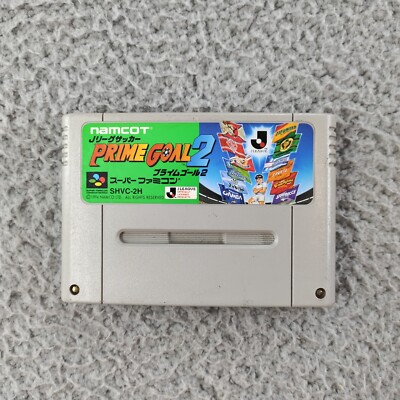 J.League Soccer: Prime Goal 2 Jeu Nintendo SNES Super Famicom NTSC-J ...