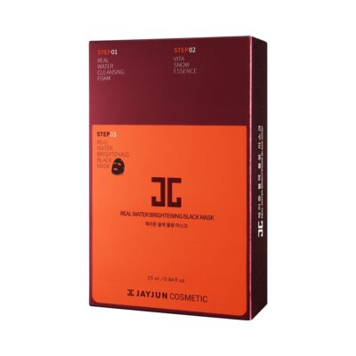 JAYJUN Real Water Brightening Black Mask 3Step * 10ea | eBay