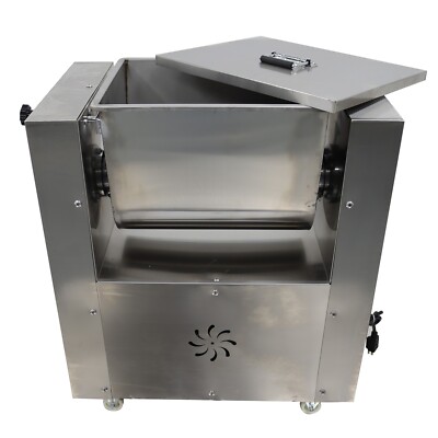 30L Electric Meat Mixer Stainless Food Mixing Machine Tilting Hopper ...