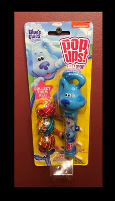 NEW POP UPS! LOLLIPOP Nickelodeon Blue's Clues Blue CHUPA CHUPS CANDY ...