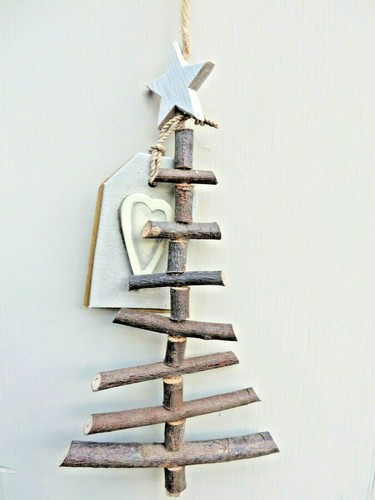 East of India Handmade Small Twig Ladder Christmas Tree | eBay