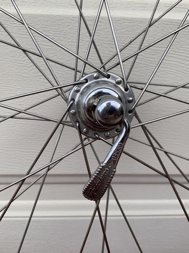 Campagnolo Super Record Wheelset, 100/126mm, Matrix ISO 700c Tubular ...