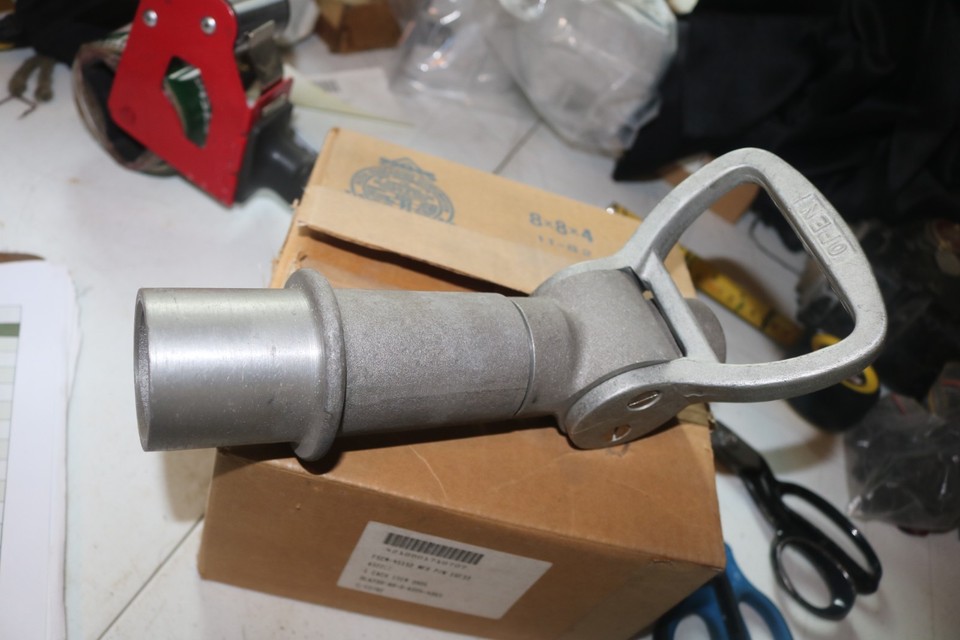 NOS USGI OSH KOSH fire truck hose nozzle PN 1GF33 4210-00-171-0707 | eBay