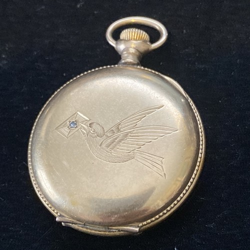 1902 Waltham Model 1900 Grade 115 0s 15J Gold Filled Hunter Diamond ...