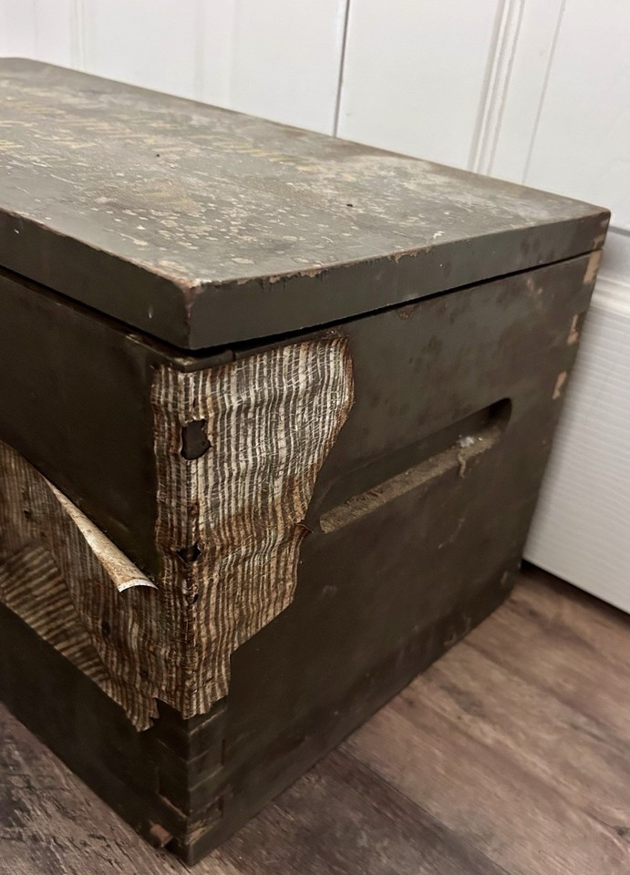 Vintage WWII Military US Army Air Forces Bomb Hoist Box Type C-3A Good ...