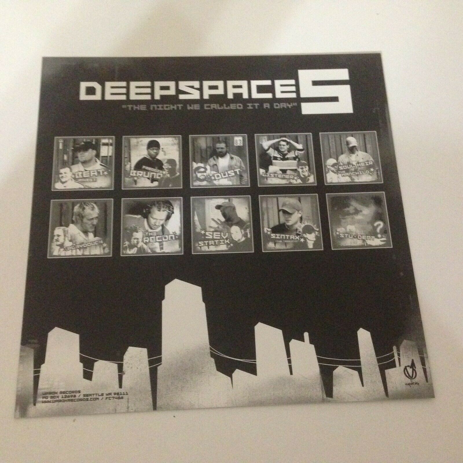 Deepspace 5 POSTER FLAT! vinyl lp/cd promo mars ill harmonics sintax ...