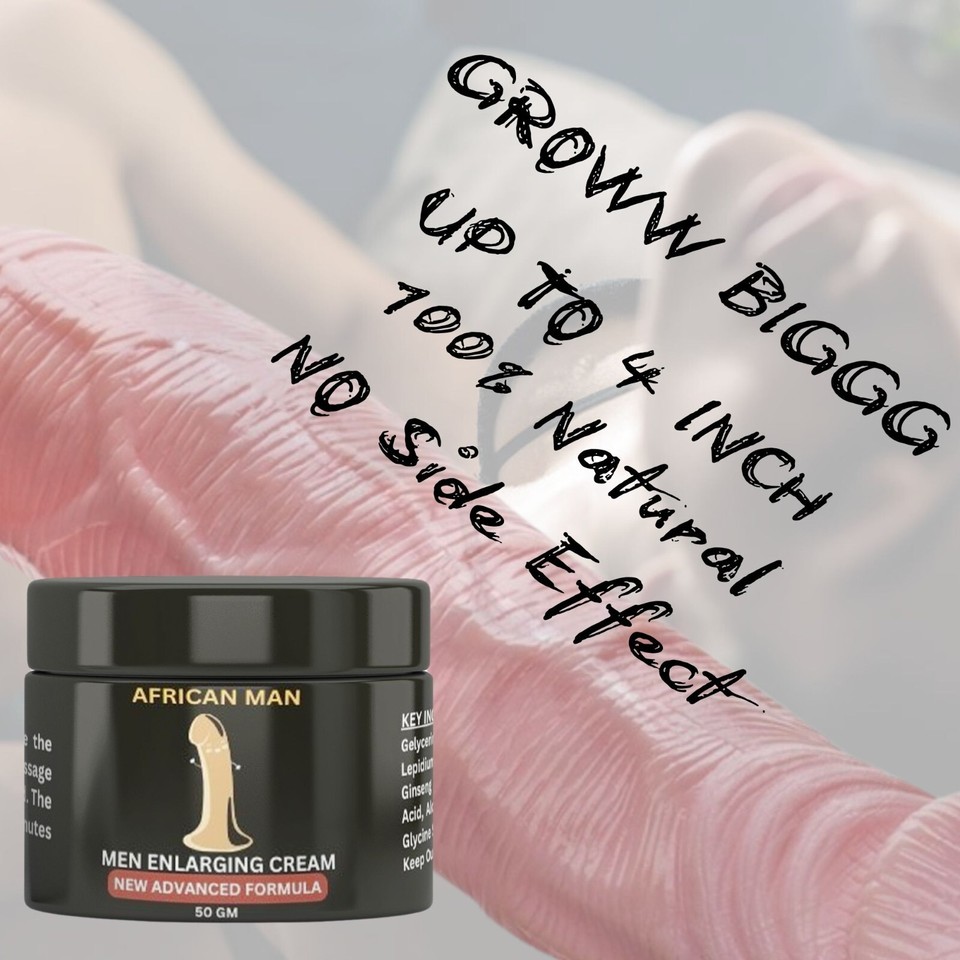 Enlarger XXL Cream for Men Natural Grow Big Thick Faster Enhancement ...