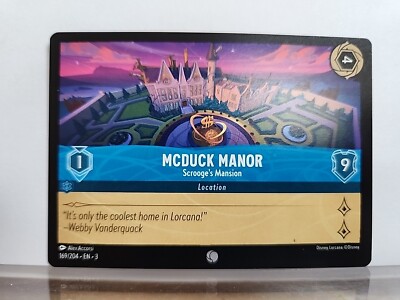 McDuck Manor - Scrooge's Mansion (169/204) [Into the Inklands] Lorcana ...