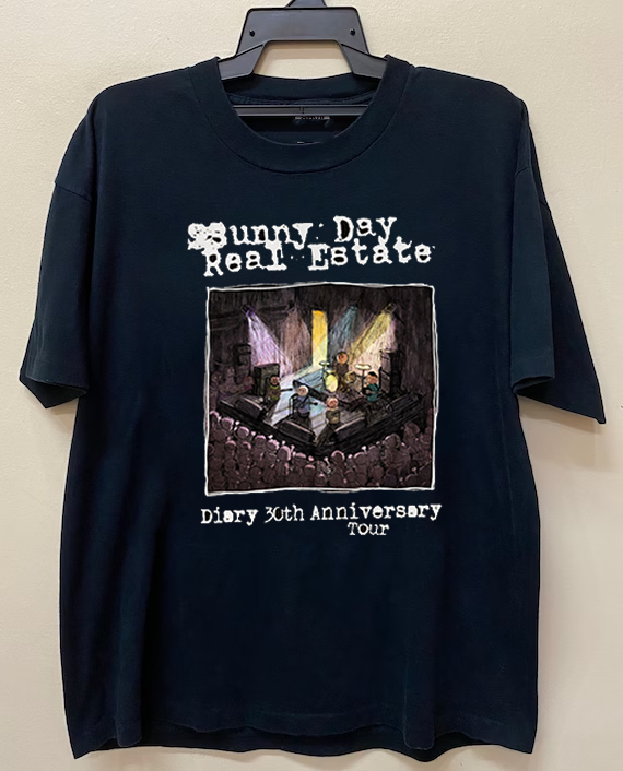 Sunny Day Real Estate Diary 30th Anniversary Tour T Shirt Full Size S ...