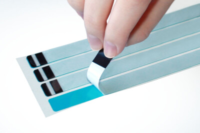 Set of 4 Pull tabs stretch release adhesive strips tape LCD screen ...