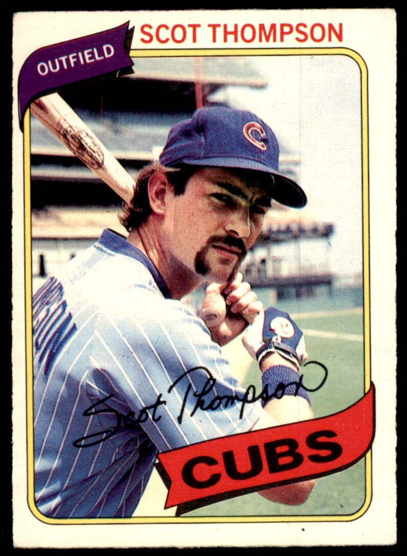 1980 O-PEE-CHEE SCOT THOMPSON CHICAGO CUBS #298 | eBay