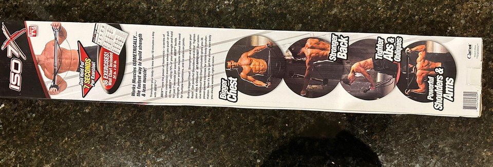 ISO 7X Muscle Body Building Workout Bar Isometric Gym Exercise As Seen ...