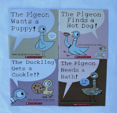 Don't Let the Pigeon Drive the Bus! Mo Willems Children’s Books Lot 4 ...
