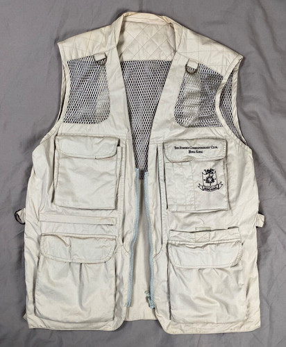 Reversible Vented Safari Vest Cargo Photo Fishing Hik… - Gem