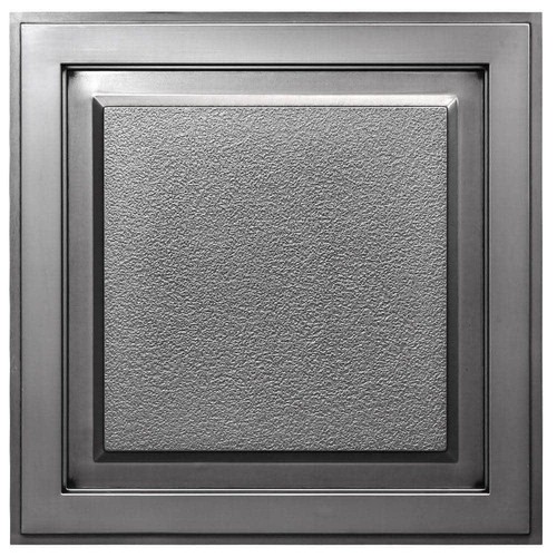 uDecor Ceiling Tile 23.75"x23.75" Square Lay-in or Glue-up in Antique ...