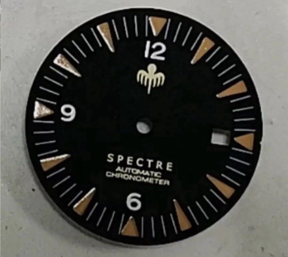 James Bond 007 SPECTRE Watch 41 mm Custom Mod Sapphire Crystal 100 ...