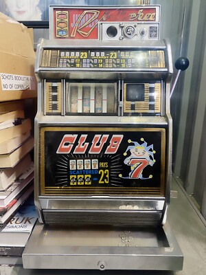 Vintage 5c Poker Machine In Working Condition | eBay Australia
