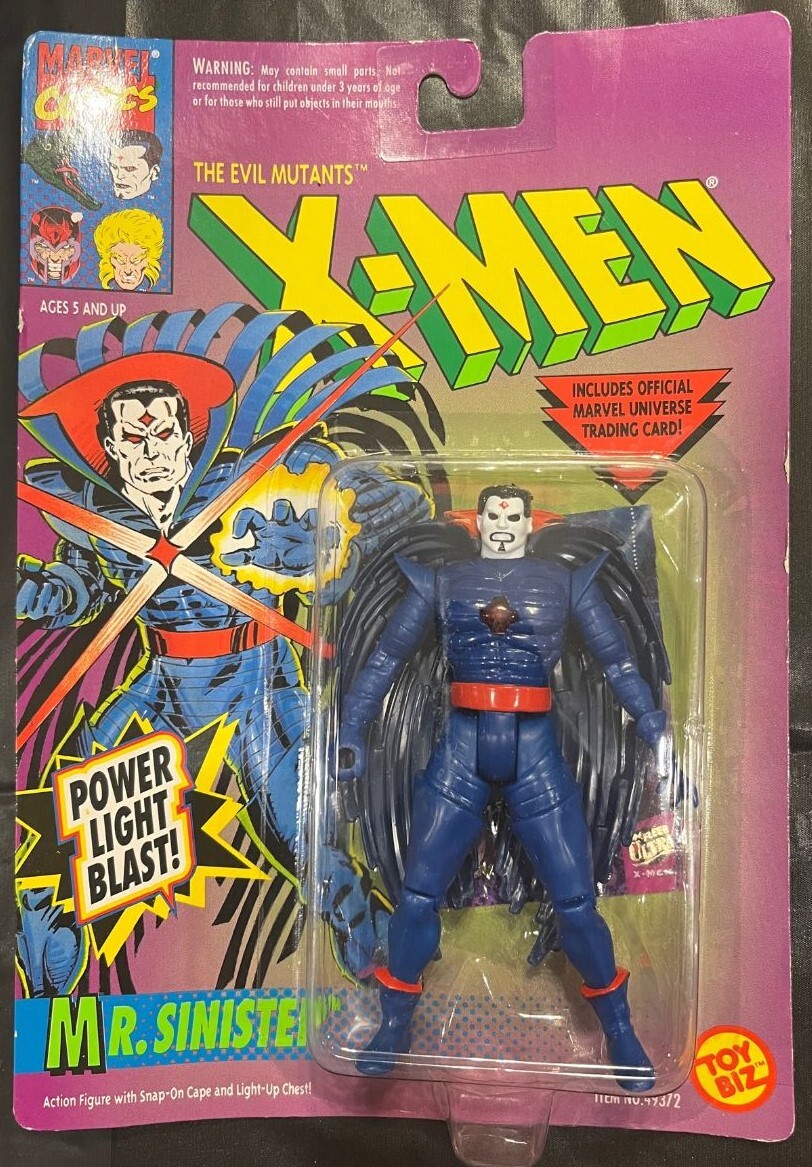 RARE MR. SINISTER 4" action figure from X MEN animated series TYCO sealed 1993 | eBay