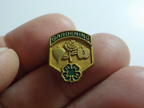 Vintage 4-H Pin GARDENING ORTHO DIVISION | eBay