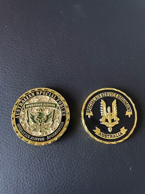 Australian SAS Special Forces Op Slipper afghanistan Challenge Coin ...
