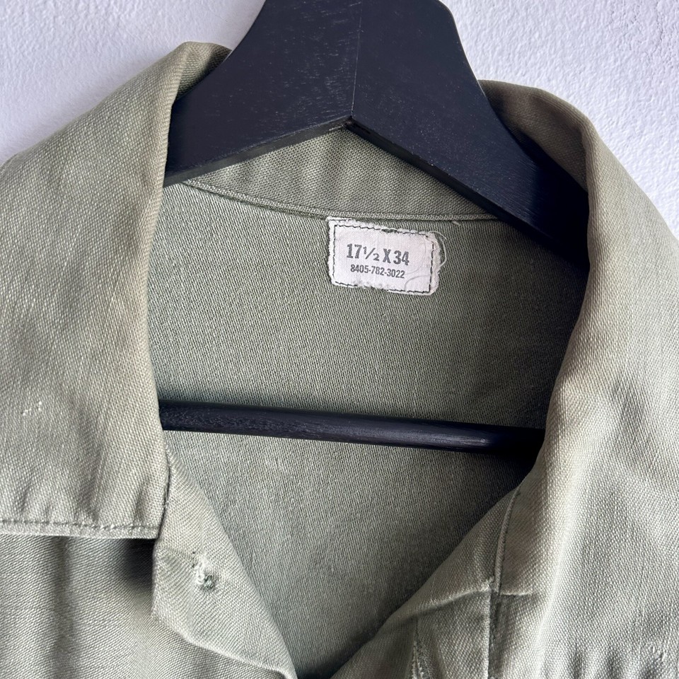 Vietnam War US Navy Seabees Uniform Shirt Named Patched ACB 1 | eBay