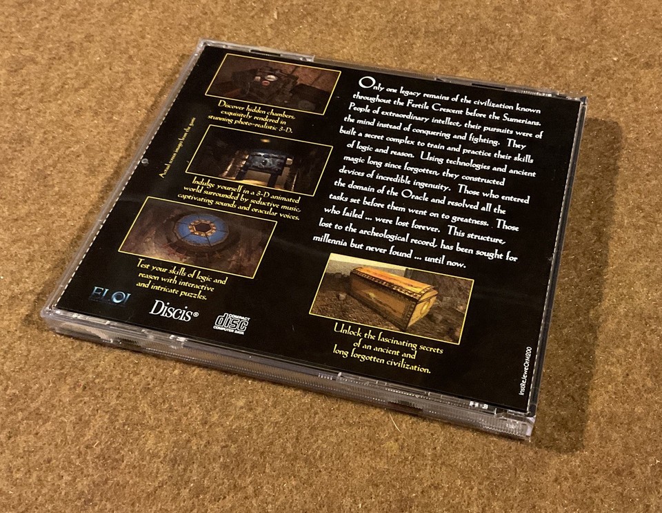 JEWELS OF THE ORACLE, big box, MAC/PC CD-ROM, Discis, 1995, untested | eBay