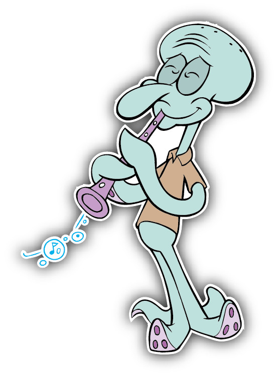 Squidward Clarinet Music