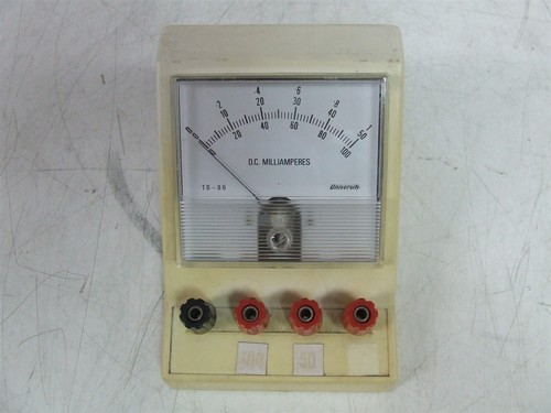 UNIVERSITY GRAHAM INSTRUMENTS MILLI AMMETER TD-86 INDUSTRIAL LAB ...
