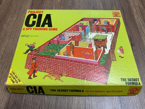 Project CIA: A Spy Training Board Game House of Games 1973 COMPLETE | eBay