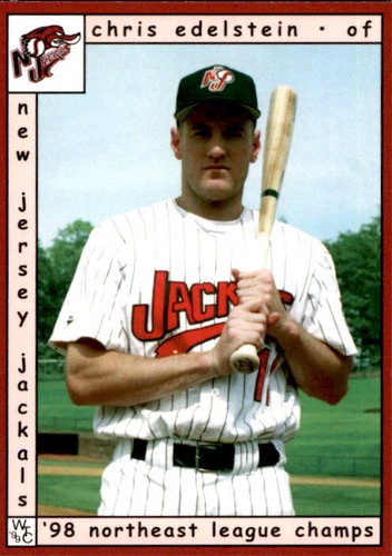 1999 New Jersey Jackals Warning Track #20 Chris Edelstein Richardson ...