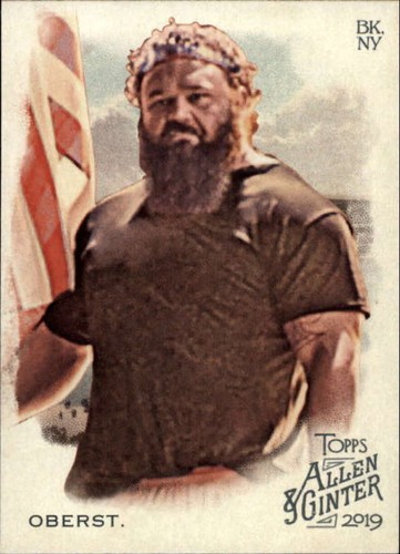 2019 Allen and Ginter #177 Robert Oberst Professional Strongman ...