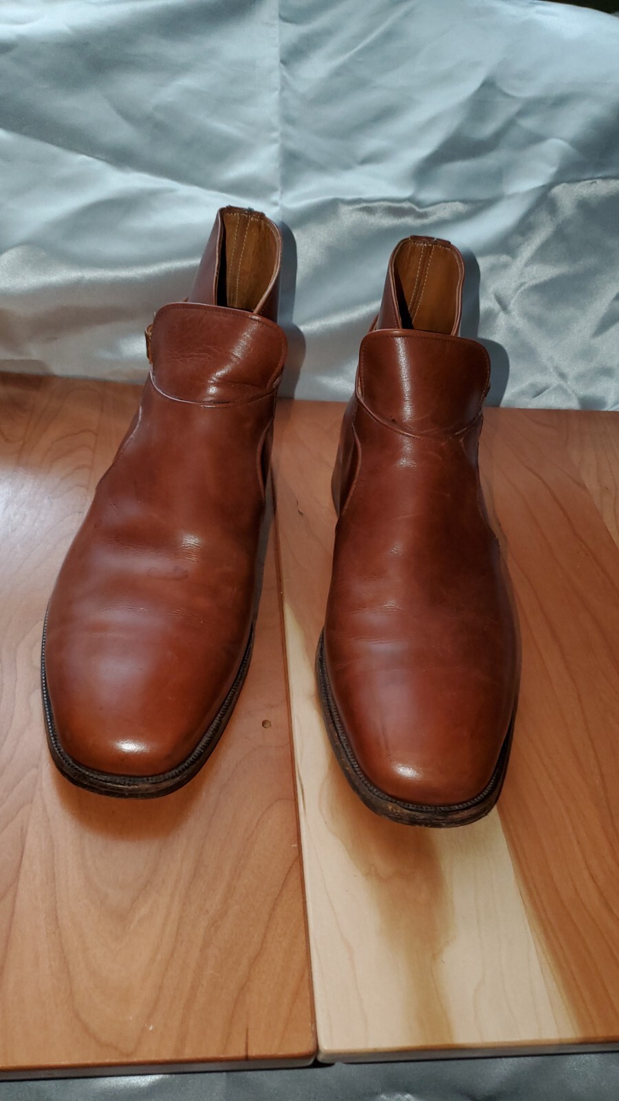 CHURCH'S CHEANEY Royal Tweed Tan Brown Monk Strap Boo… - Gem