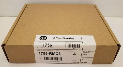 New Factory Sealed AB 1756-RMC3 /A ControlLogix 3 m RM Fiber 1756-RMC3 ...
