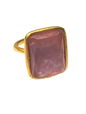 MICHAEL VINCENT MICHAUD RING MEDIUM SIZE LAVENDER 3/4" X 1/2" 3009 I | eBay