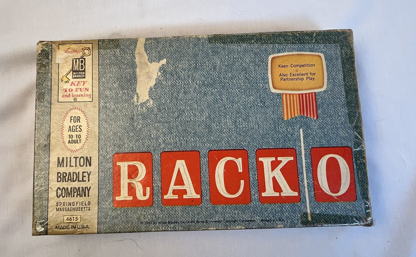 1961 Vintage Racko Card Game Milton Bradley 4615 for sale online | eBay