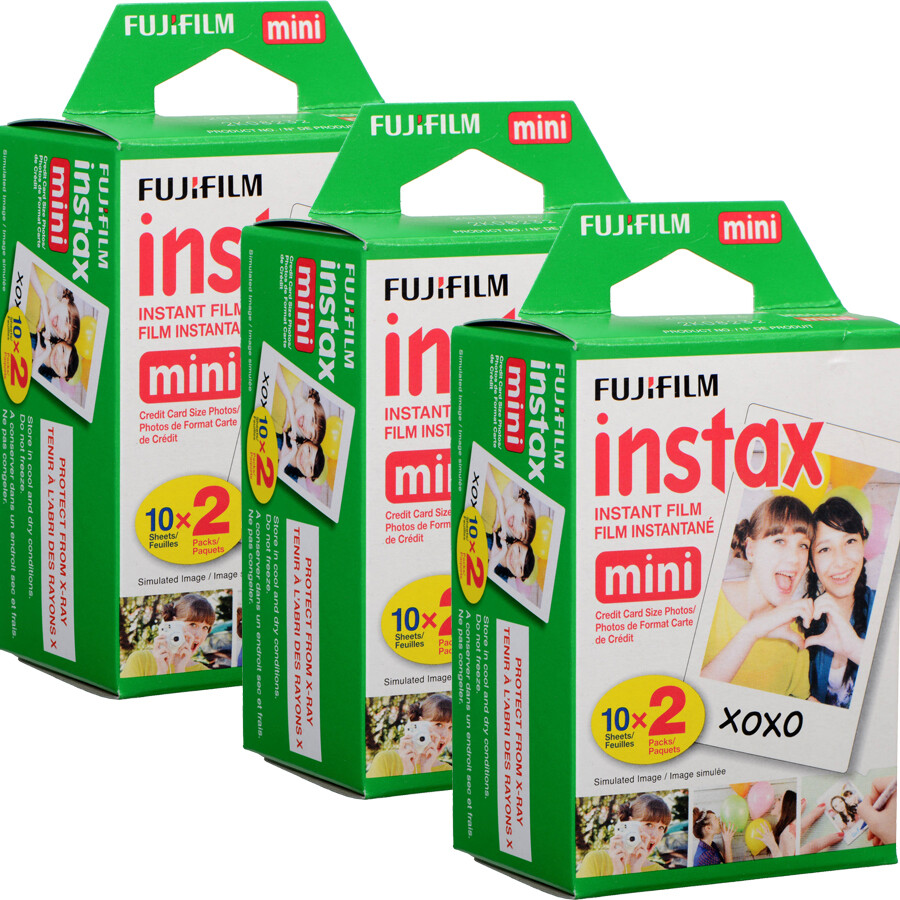 Fujifilm Instax Mini Instant Film for Fuji Mini 11 9 8 QTY 20-30-40-50 ...