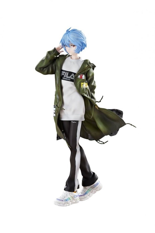 Evangelion Rei 9.8in 1/7 Anime Figure PVC Statue Ver.Radio Eva Part.2 ...