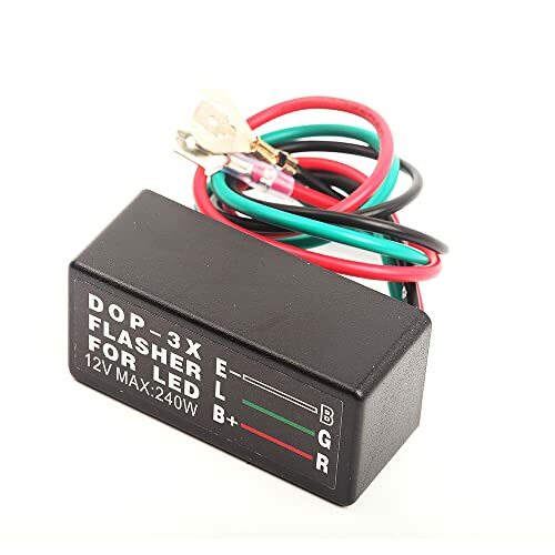 1PCS Car Motorcy LED Halogen Turn Light Flasher Relay Blinker 3 Pin ...