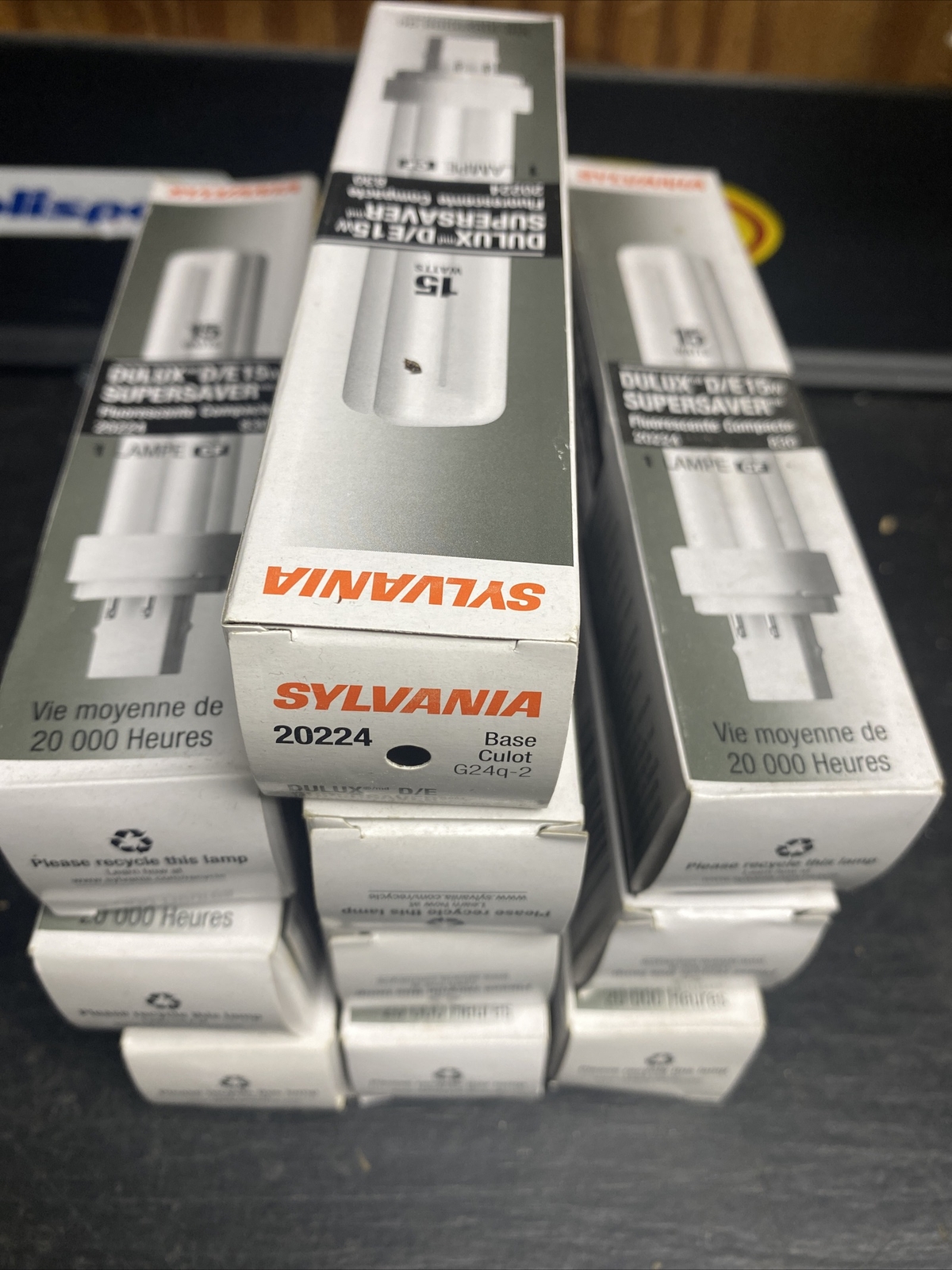 sylvania dulux D/E cf18dd/e/15w/ss/830/eco 10 pack | eBay