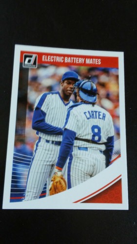 Gary Carter/Gooden-2018 Panini/Donruss Baseball-ELECTRIC BATTERY MATES ...